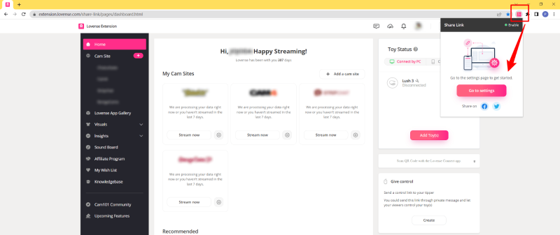 Lovense Cam Extension Installation Guide